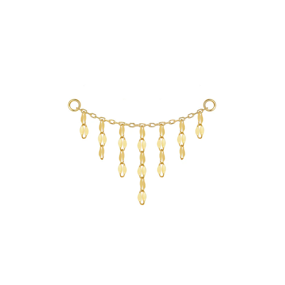 14kt Hera Mirror Link Chain – Faythe In Needles